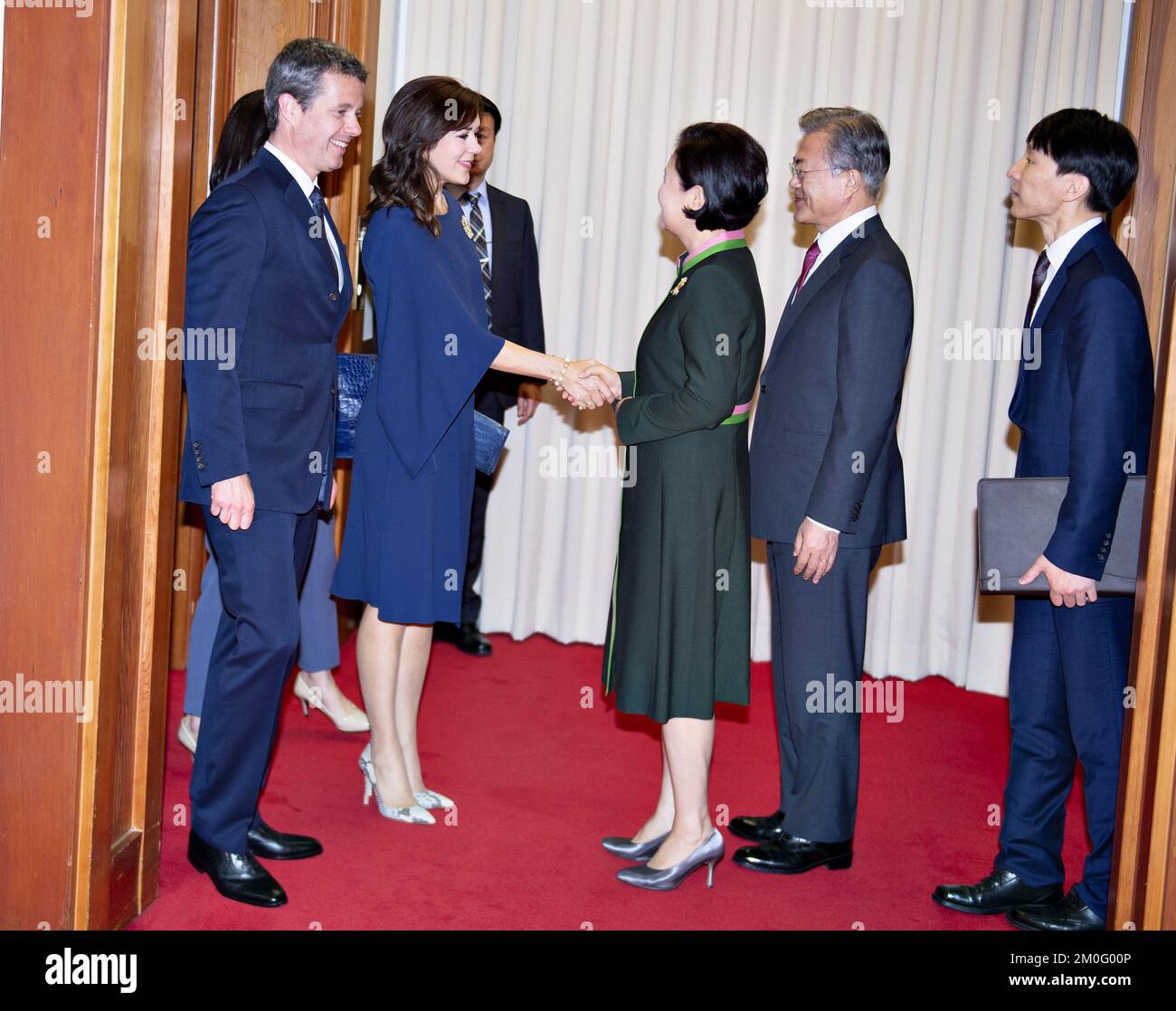 On May 20th 2019 The Crown Prince Couple arrived in South Korea for a ...