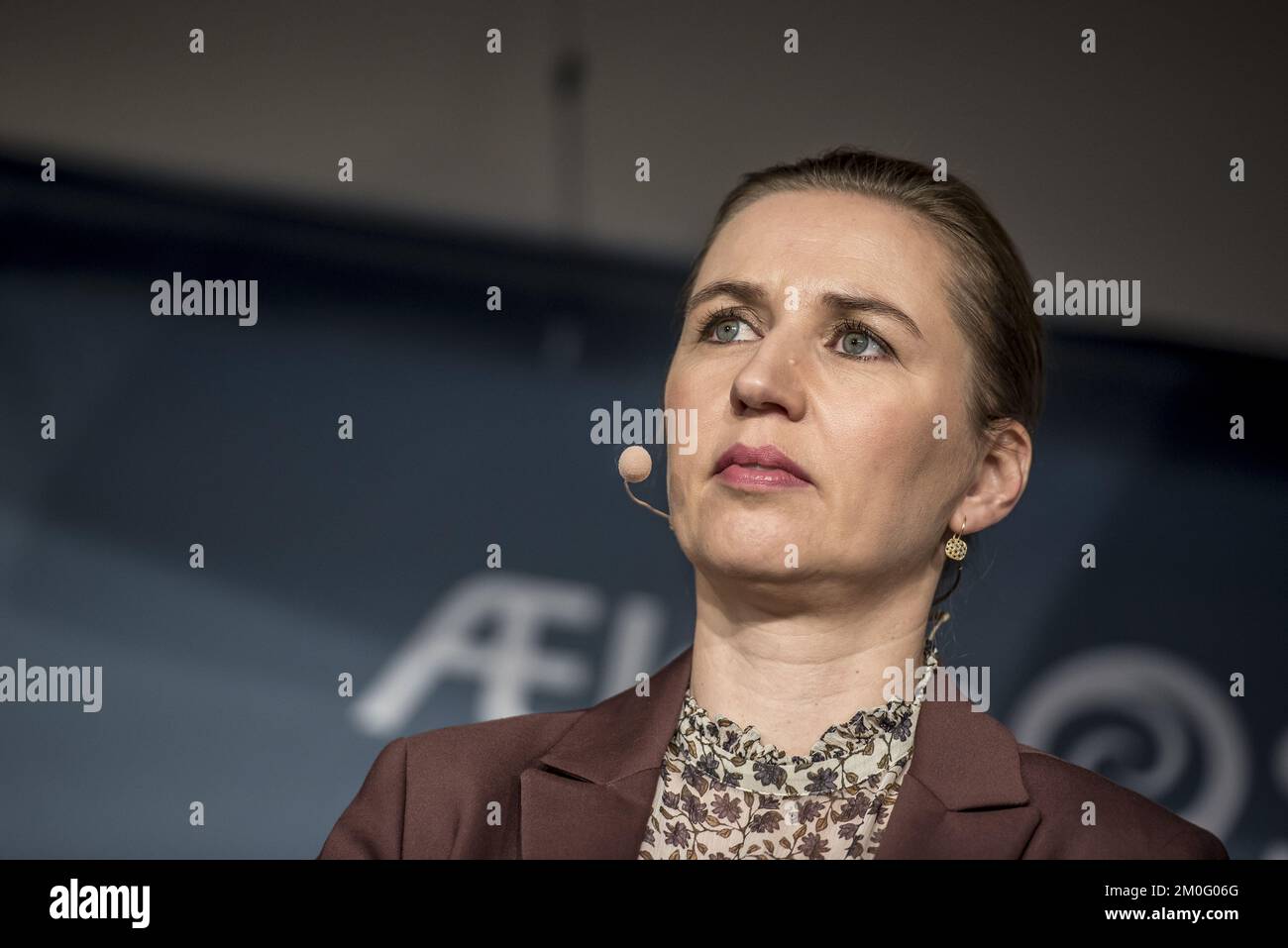 Mette frederiksen during debate on health hi-res stock photography and ...