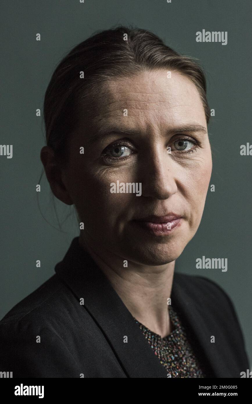 Portrait of Mette Frederiksen Stock Photo - Alamy
