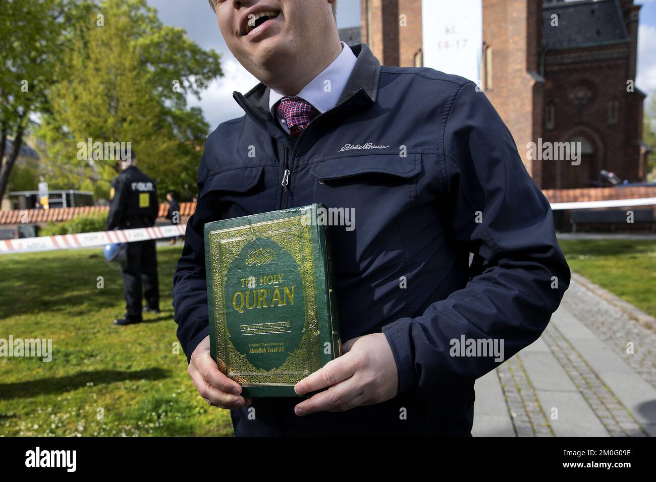 Where he among other things set fire to the quran hi-res stock ...