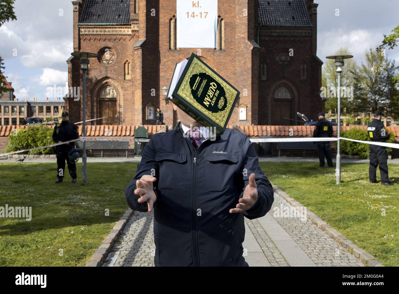 Where he among other things set fire to the quran hi-res stock ...