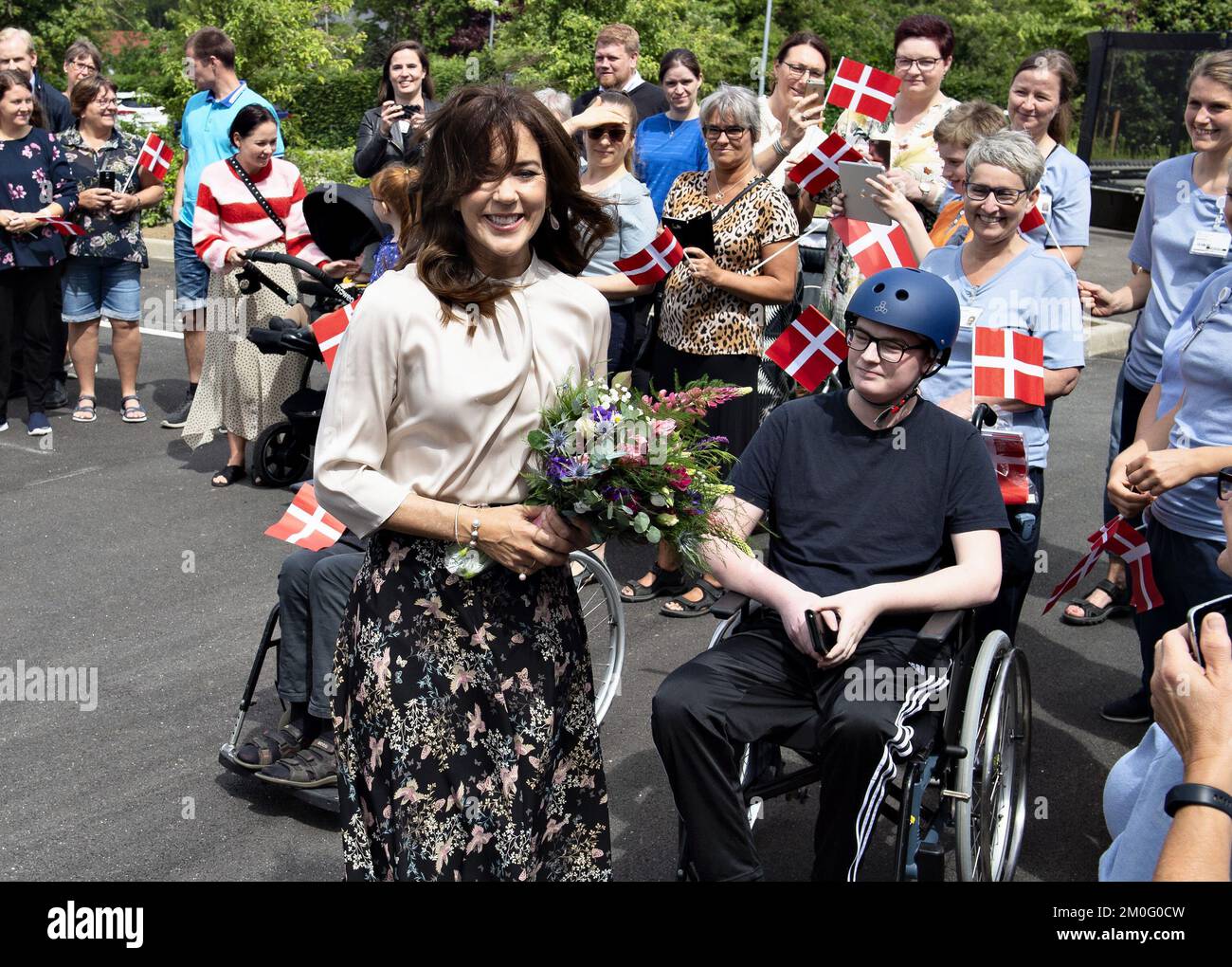 On May 17th 2019 HRH Crown Princess Mary visited the Tryg Foundation's ...