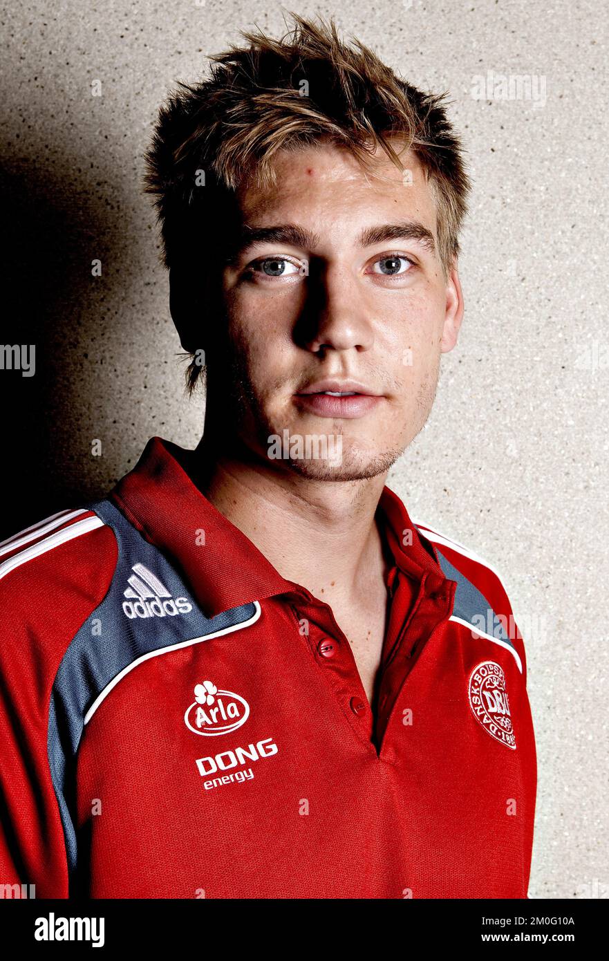 Arsenal's Nicklas Bendtner Stock Photo - Alamy