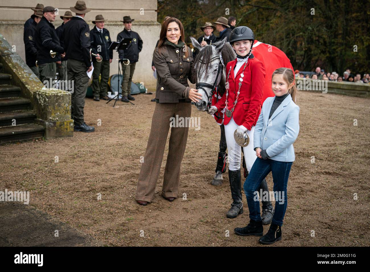 Crown Princess Mary and Princess Josephine presents the winner of the ...