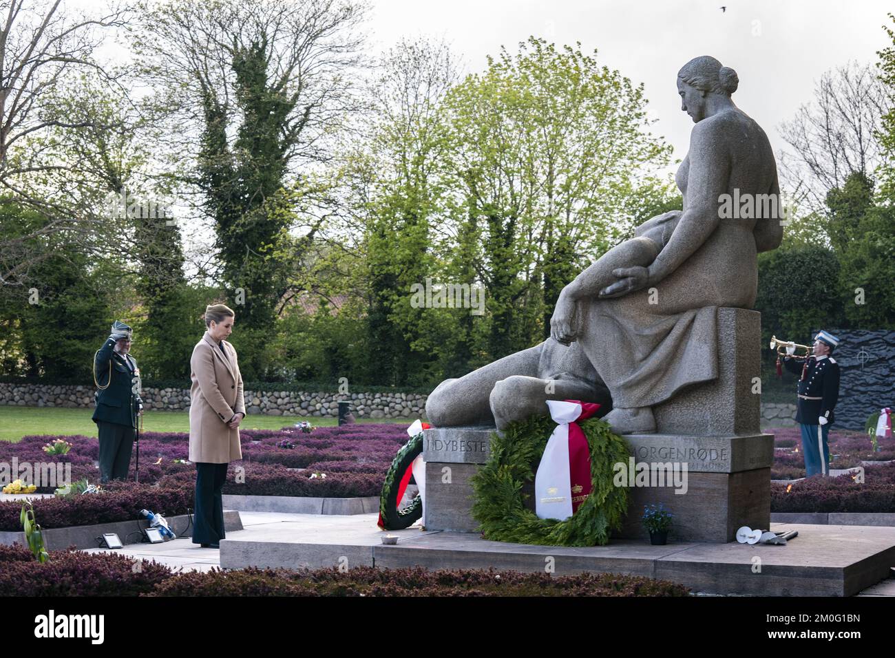 On the 75th anniversary of the liberation of denmark hi-res stock ...