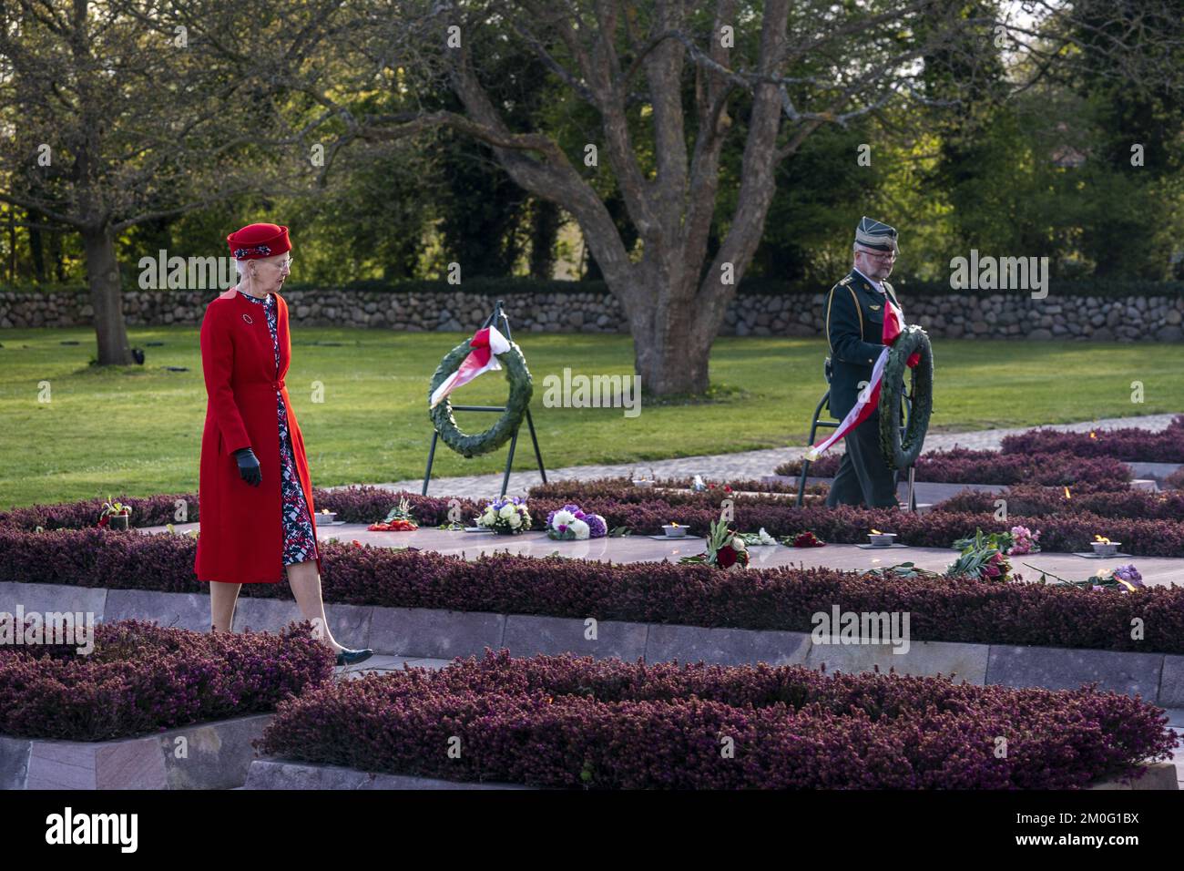 On the 75th anniversary of the liberation of denmark hi-res stock ...