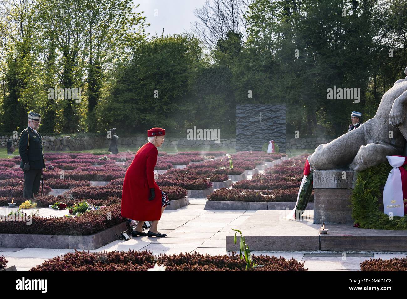 On the 75th anniversary of the liberation of denmark hi-res stock ...
