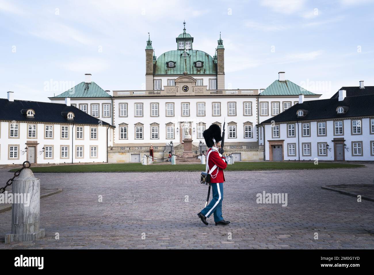 Fredensborg Castle in North Zealand on Friday, April 16, 2021. Like ...