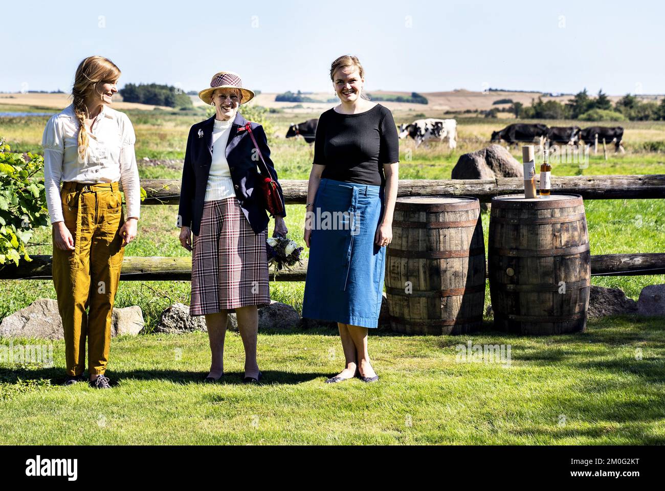 Queen Margrethe visits Thisted municipality during her summer cruise ...