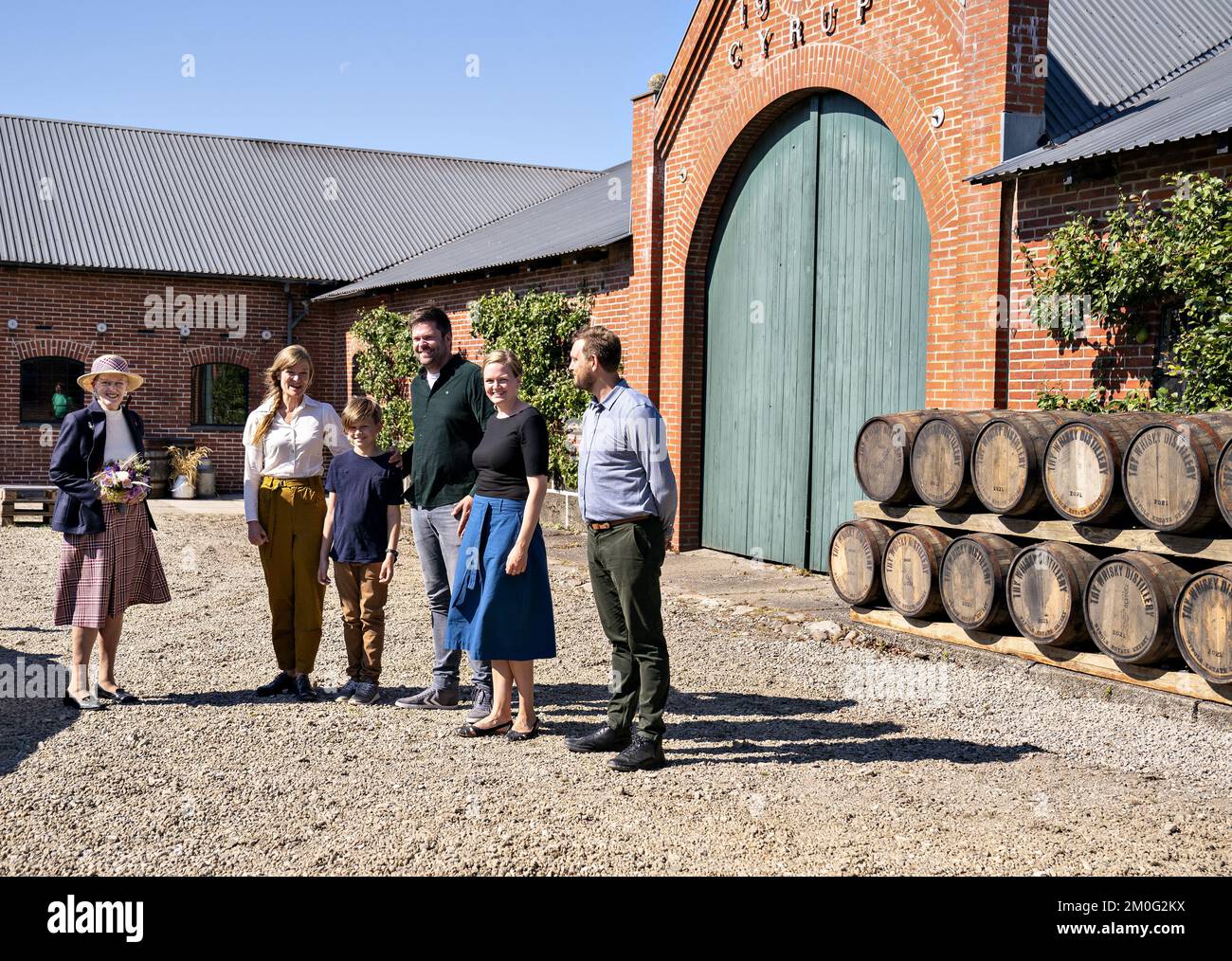Queen Margrethe visits Thisted municipality during her summer cruise ...