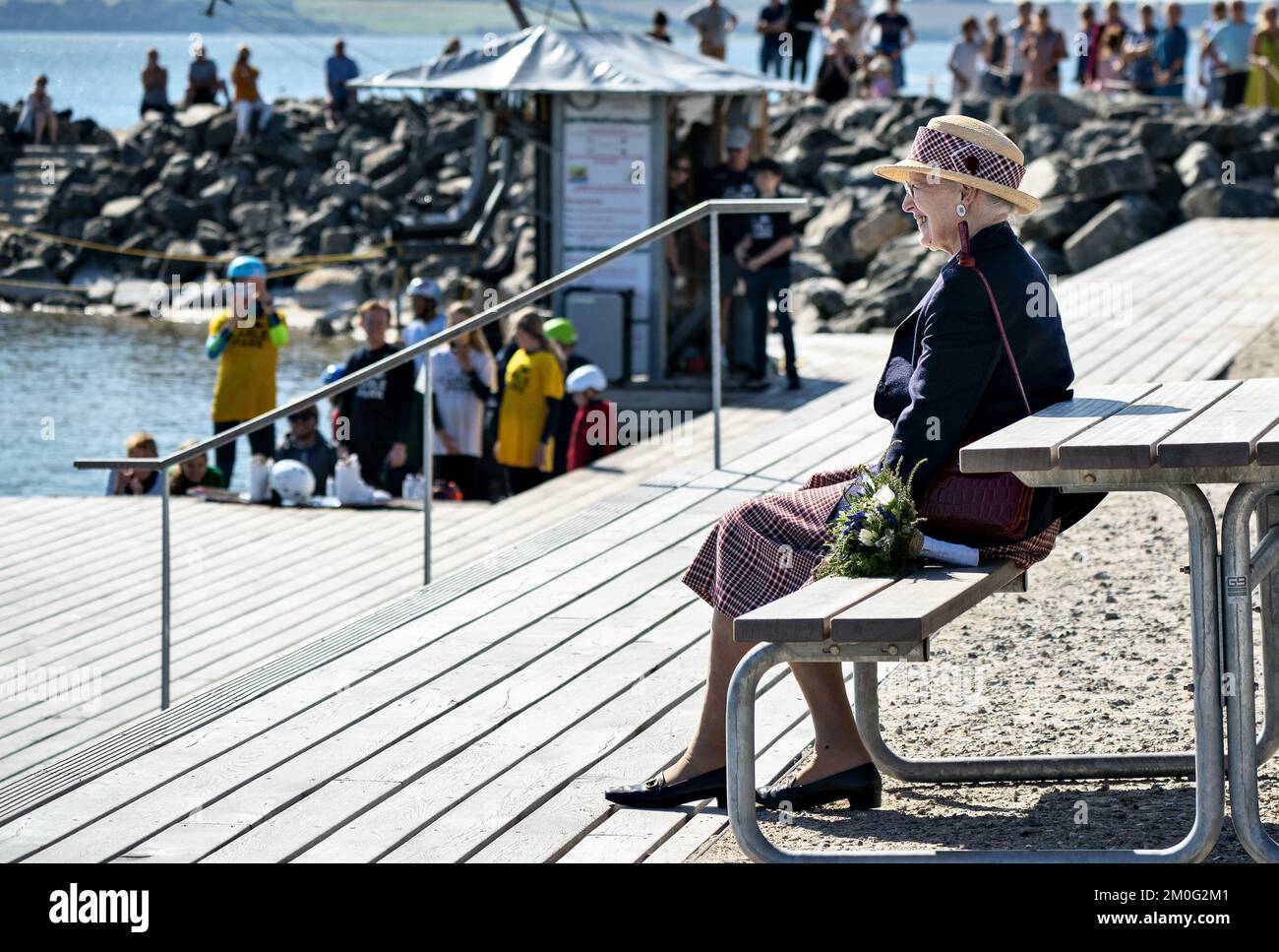 Queen Margrethe visits Thisted municipality during her summer cruise ...