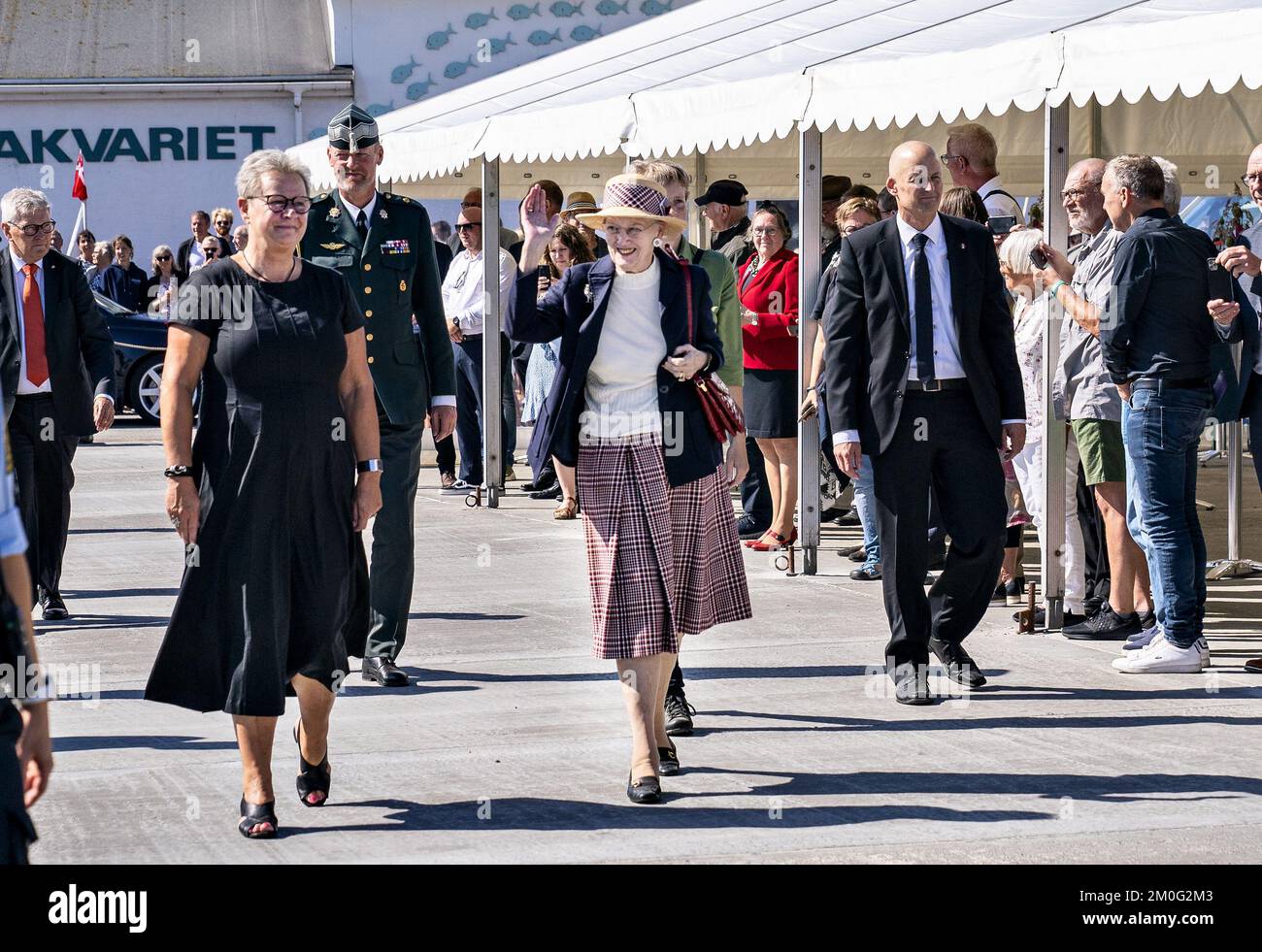 Queen Margrethe visits Thisted municipality during her summer cruise ...