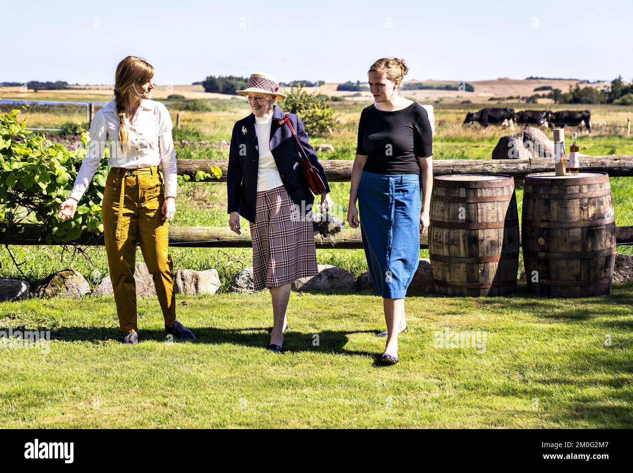 Queen Margrethe visits Thisted municipality during her summer cruise ...