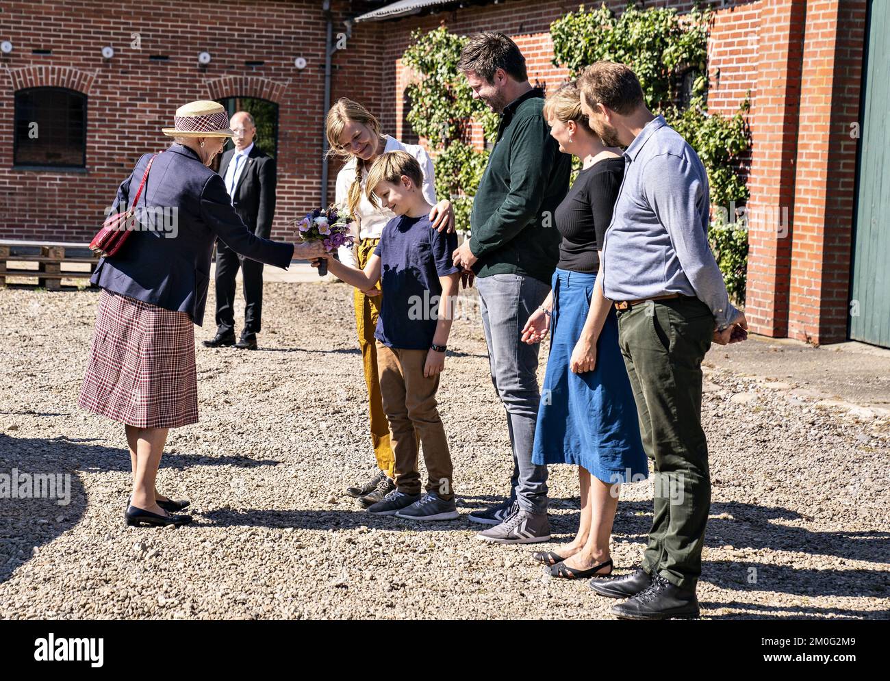 Queen Margrethe visits Thisted municipality during her summer cruise ...