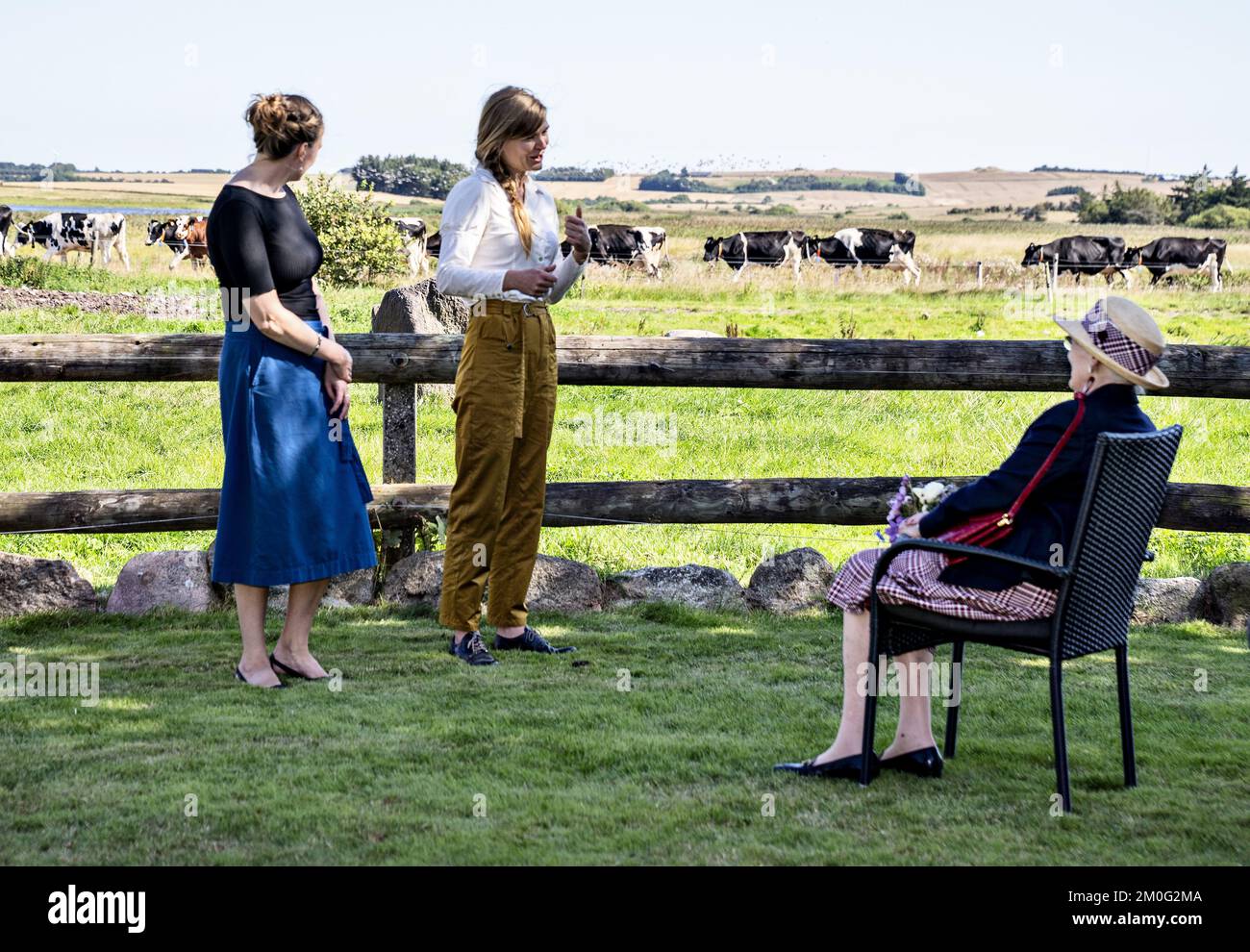 Queen Margrethe visits Thisted municipality during her summer cruise ...
