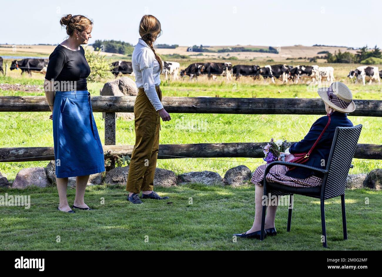 Queen Margrethe visits Thisted municipality during her summer cruise ...