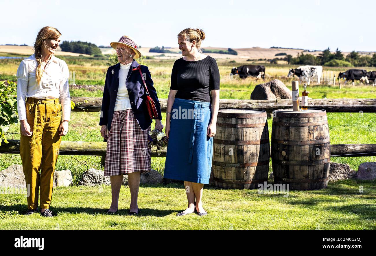 Queen Margrethe visits Thisted municipality during her summer cruise ...