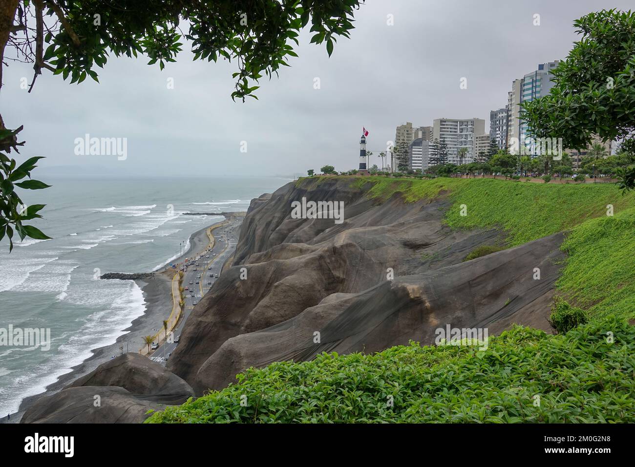 Coast road lima hi-res stock photography and images - Alamy