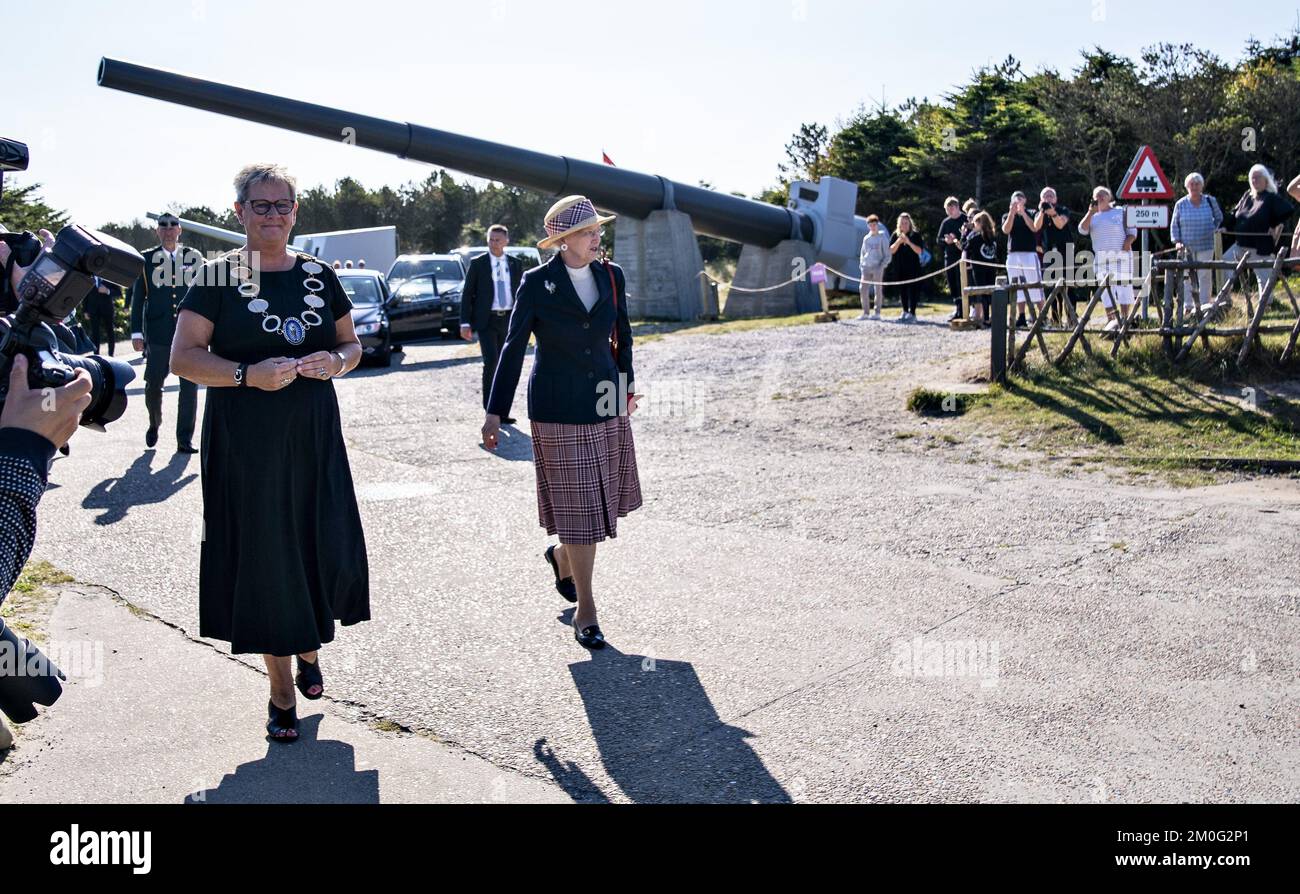 Queen Margrethe visits Thisted municipality during her summer cruise ...