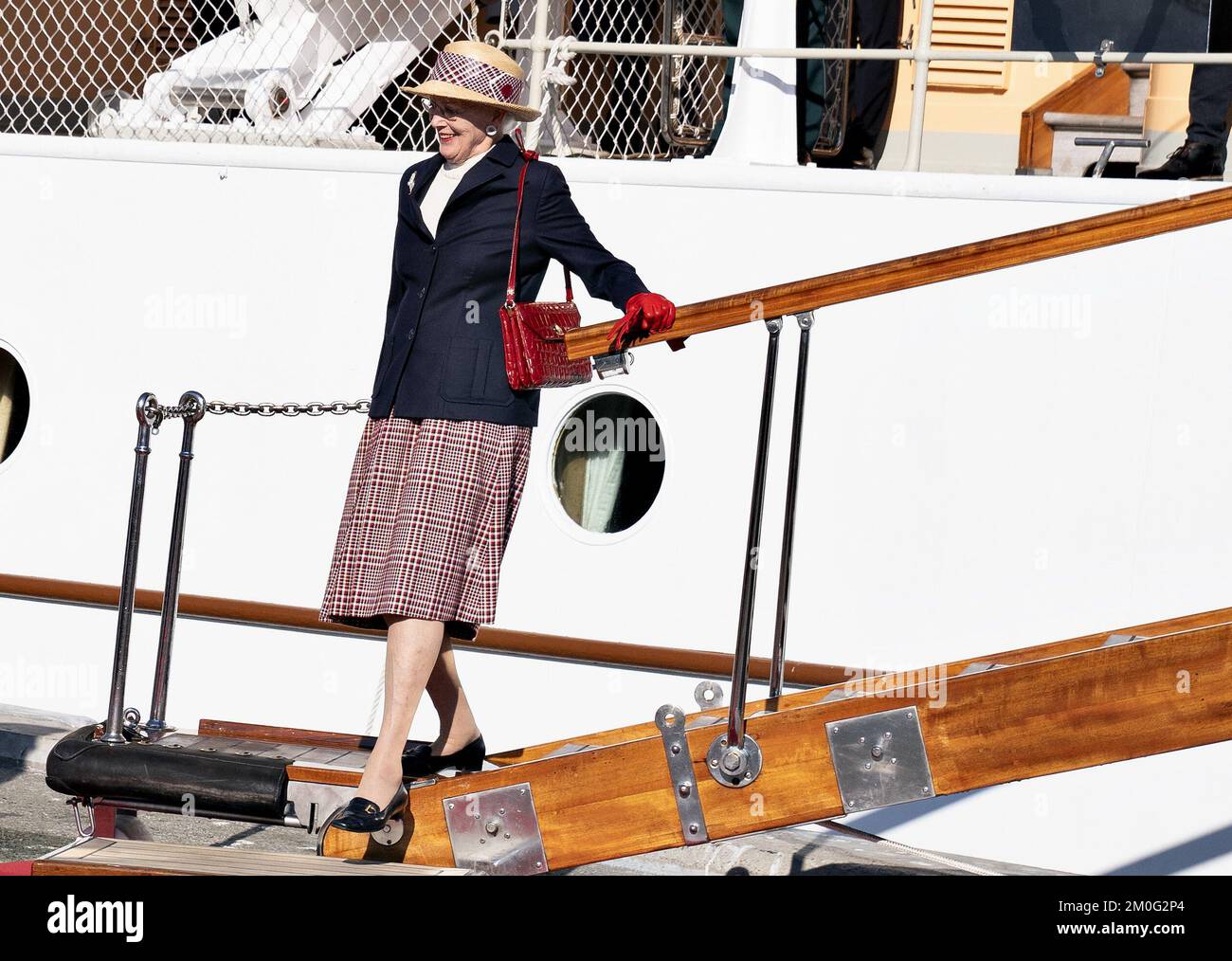 Queen Margrethe visits Thisted municipality during her summer cruise ...