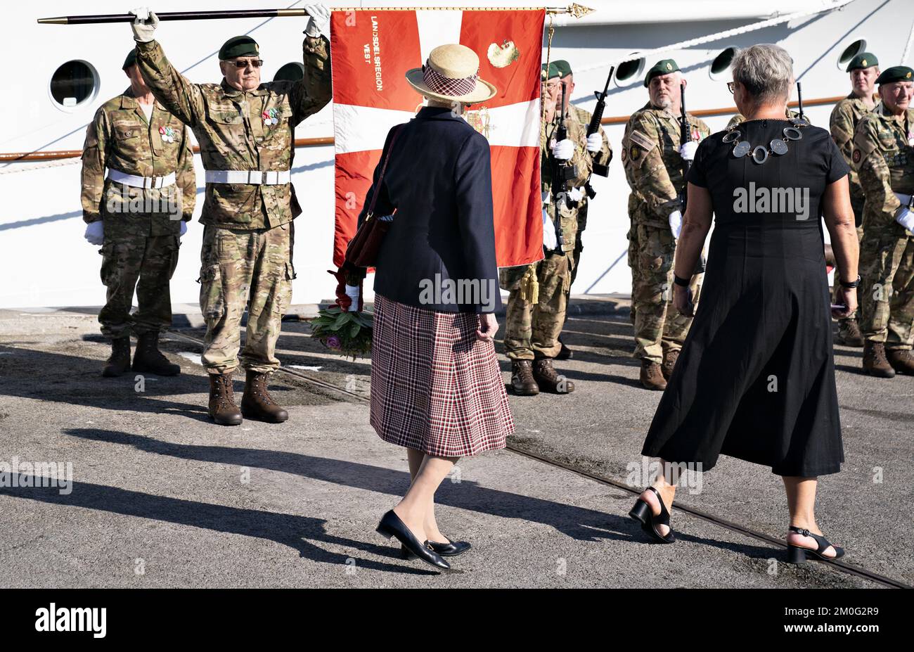 Queen Margrethe visits Thisted municipality during her summer cruise ...