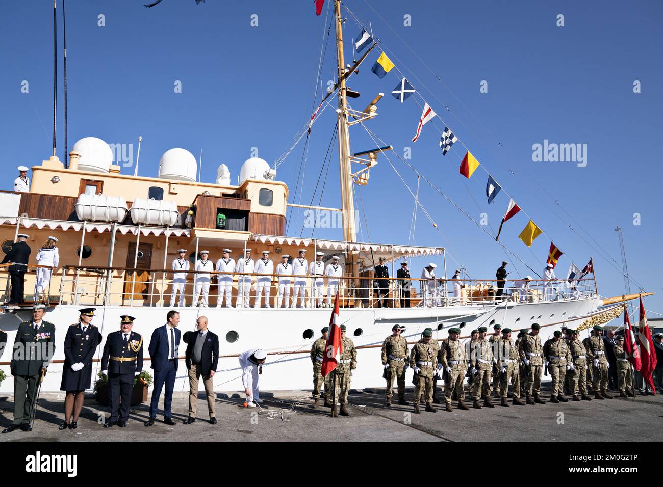 Queen Margrethe visits Thisted municipality during her summer cruise ...
