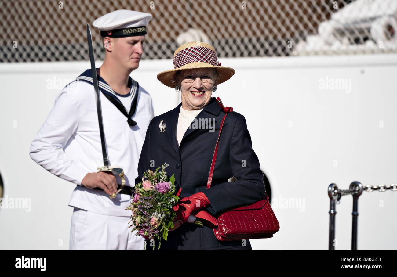 Queen Margrethe visits Thisted municipality during her summer cruise ...