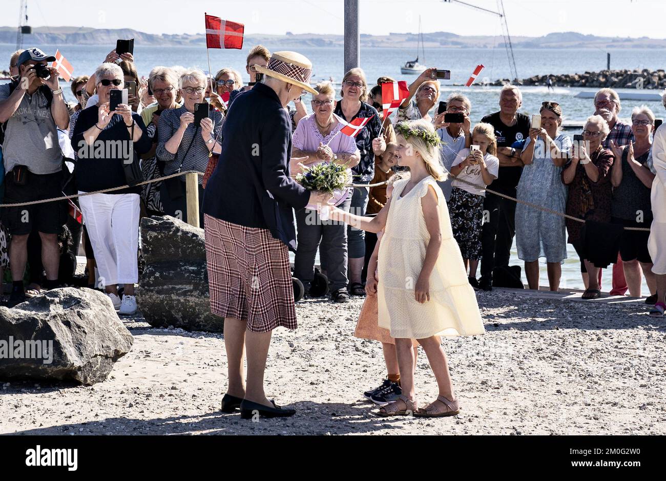 Queen Margrethe visits Thisted municipality during her summer cruise ...