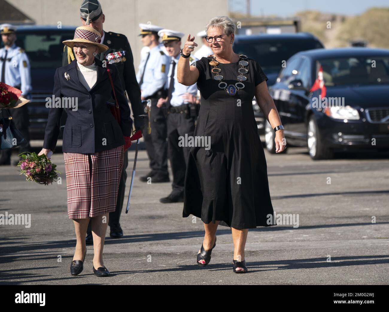 Queen Margrethe visits Thisted municipality during her summer cruise ...
