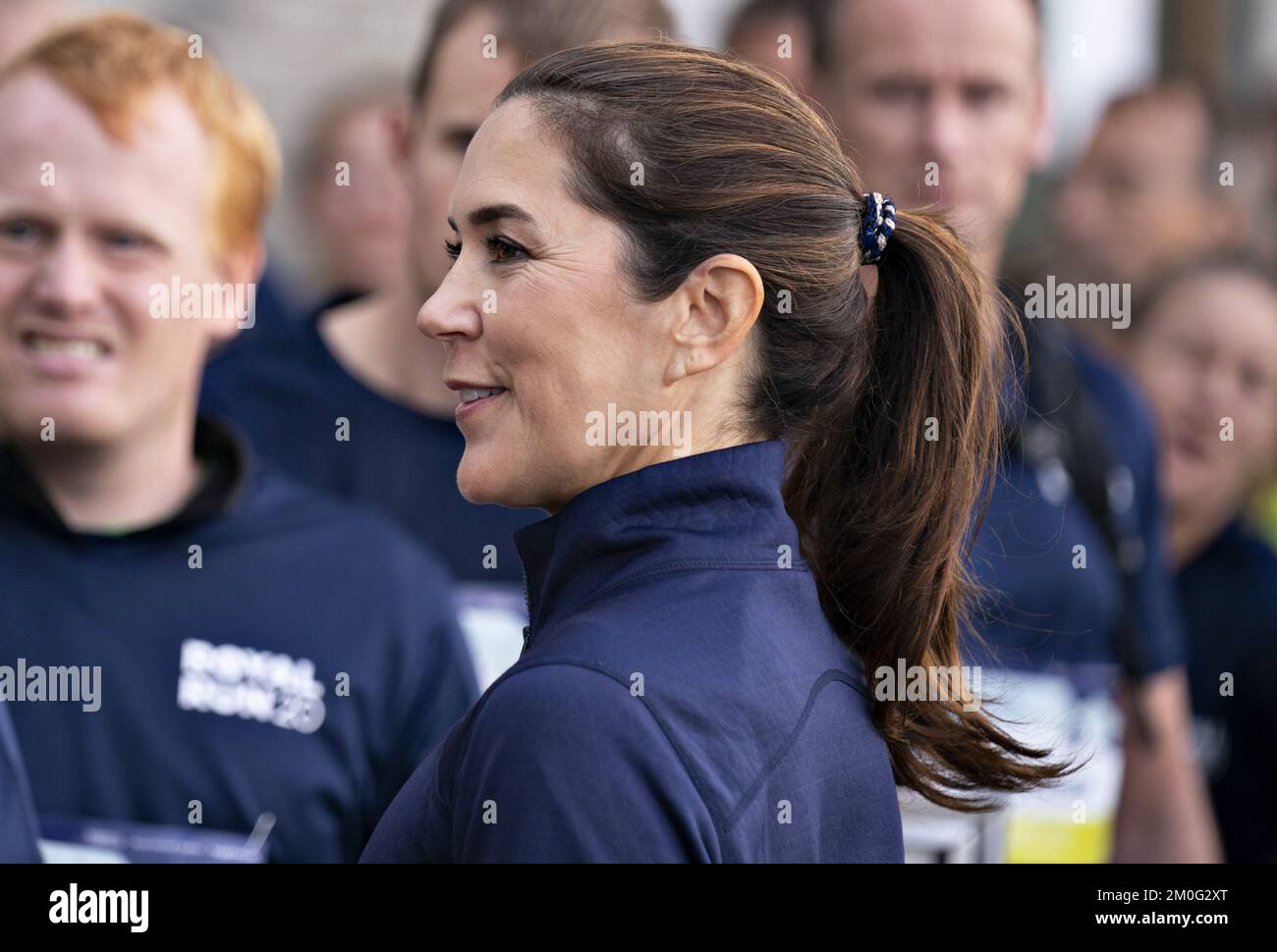 Crown Princess Mary participates in the 5 km race during Royal Run in ...