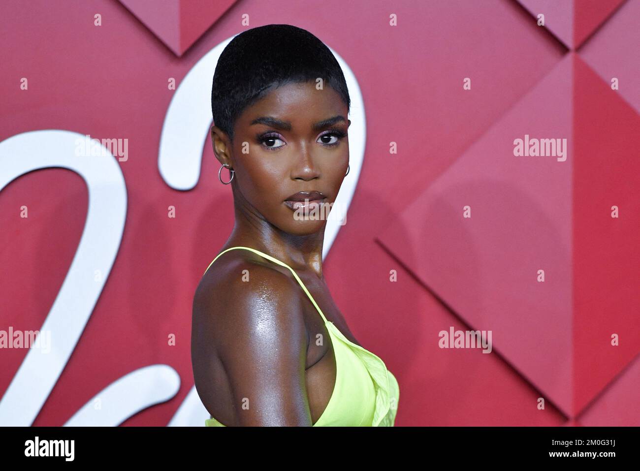 Eva Apio attending the Fashion Awards 2022 at Royal Albert Hall in ...