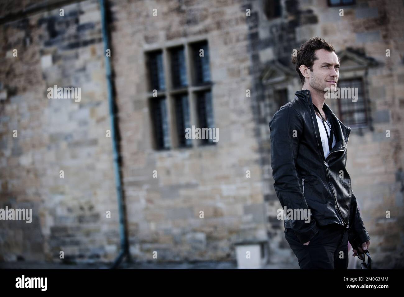 Prior to the staging of shakespeares hamlet at kronborg castle hi-res ...