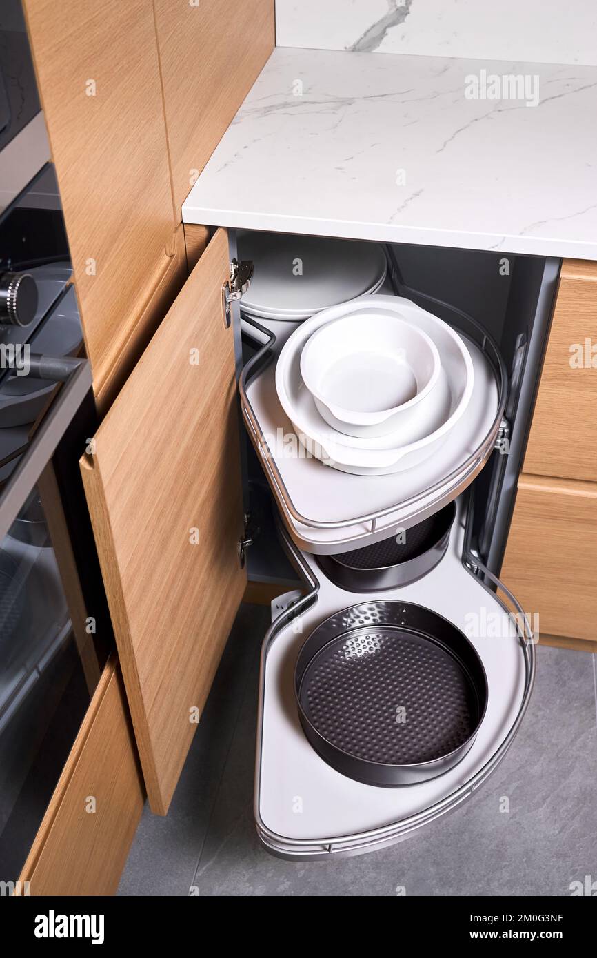 Kitchen access mechanism Magic corner for Blind Corner Cabinets ...