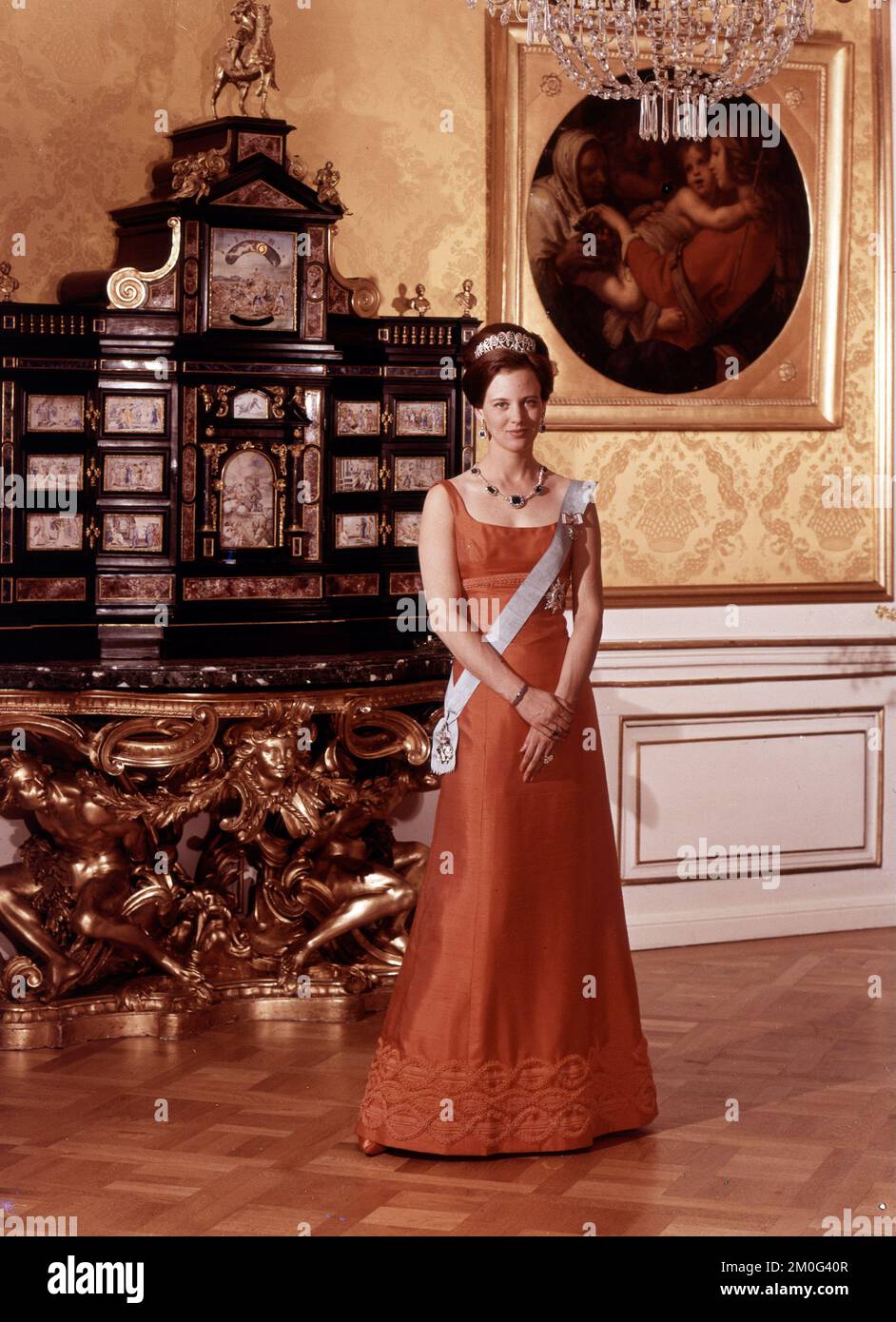 Danish Princess Margrethe Stock Photo - Alamy
