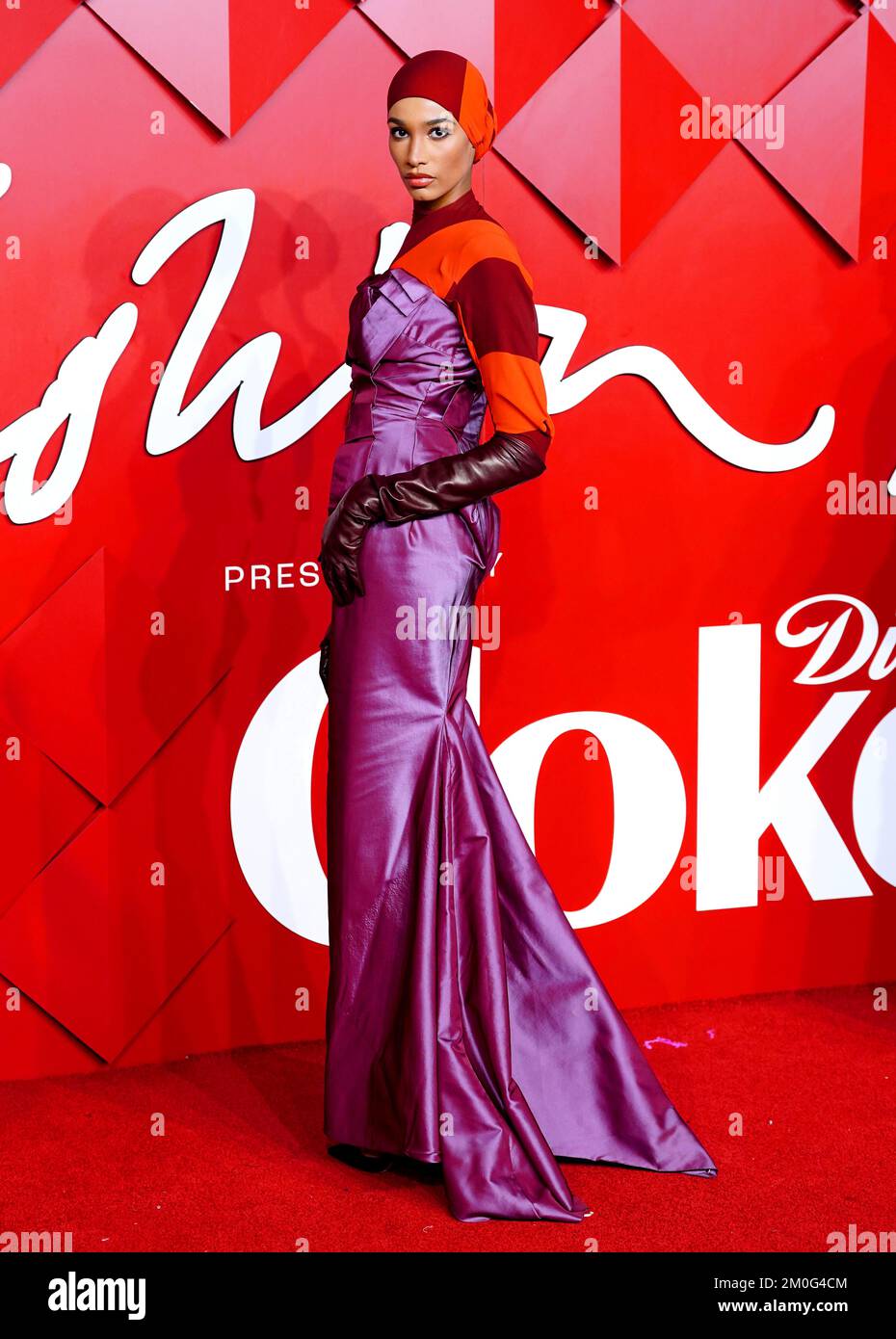 Ikram Abdi Omar attending the Fashion Awards 2022 held at the Royal ...