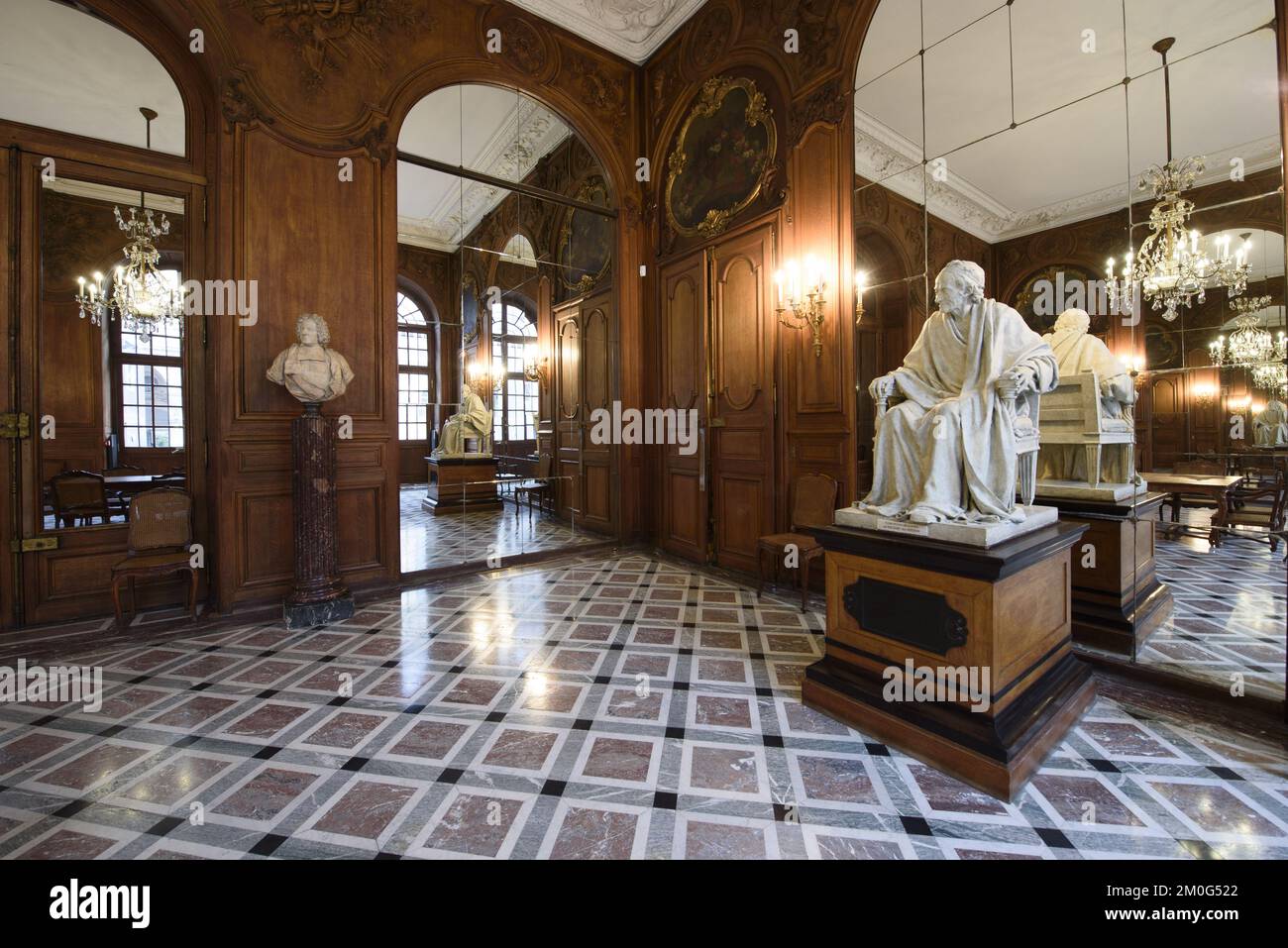 France. Paris (75) 2nd arrondissement. National Library of France (BNF ...
