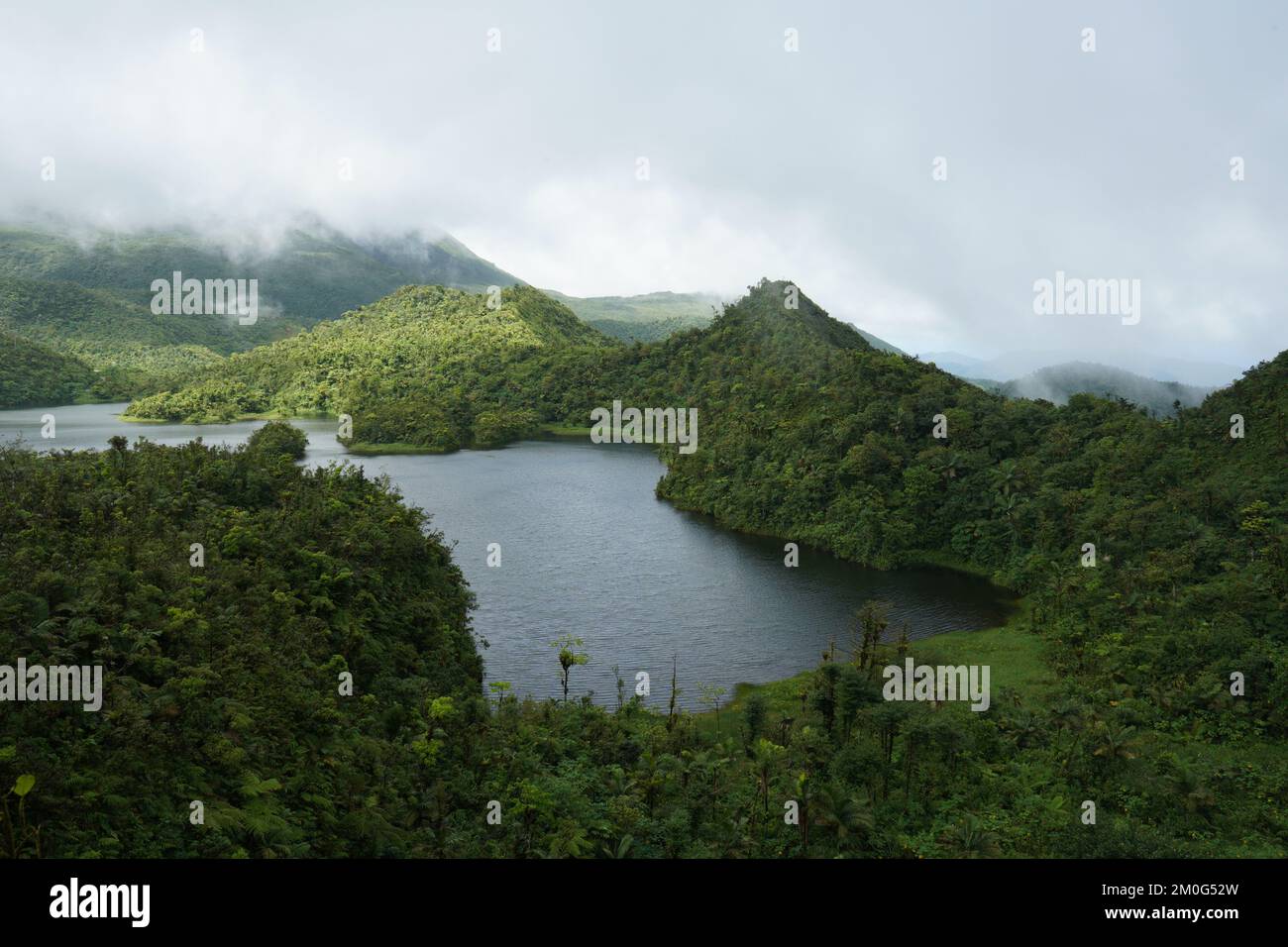 The Freshwater Lake, Morne Trois Pitons National Park (UNESCO Heritage ...