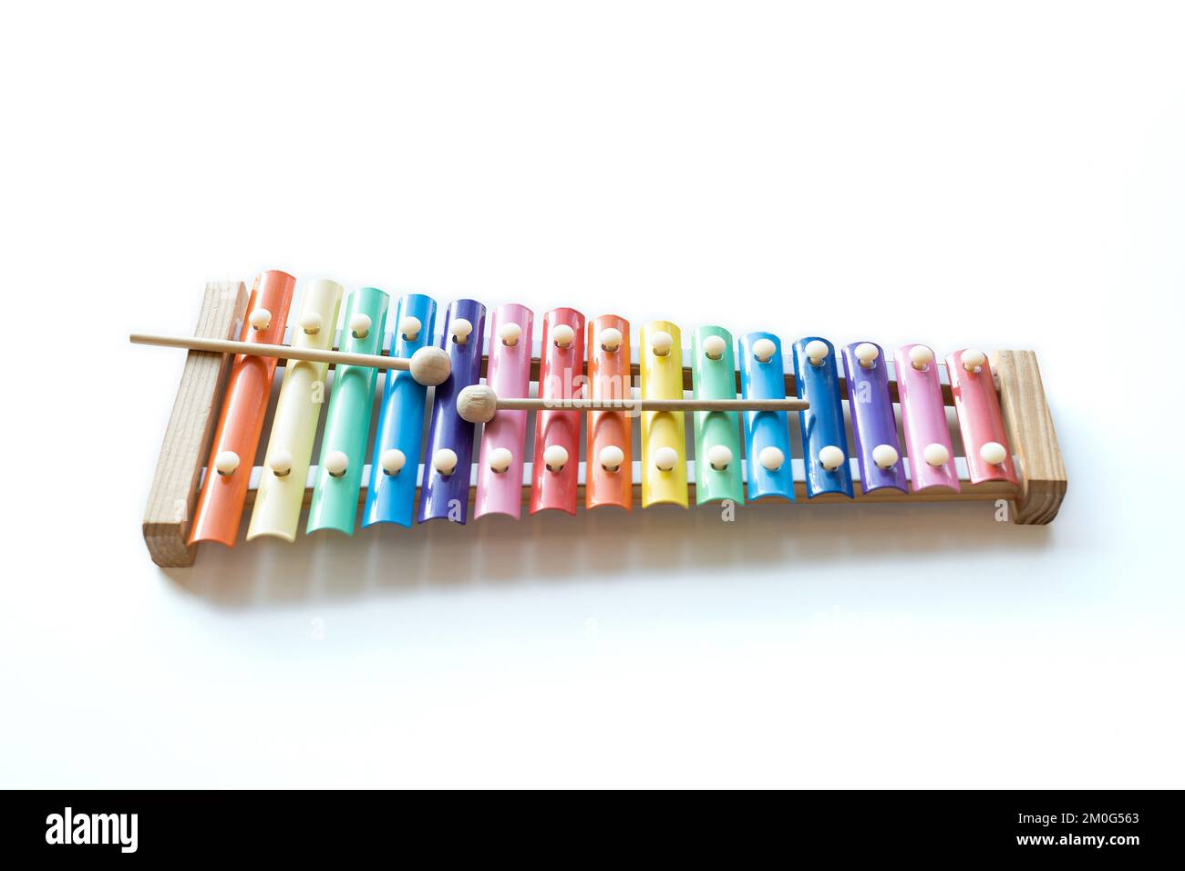 Wooden Rainbow Xylophone Sticks