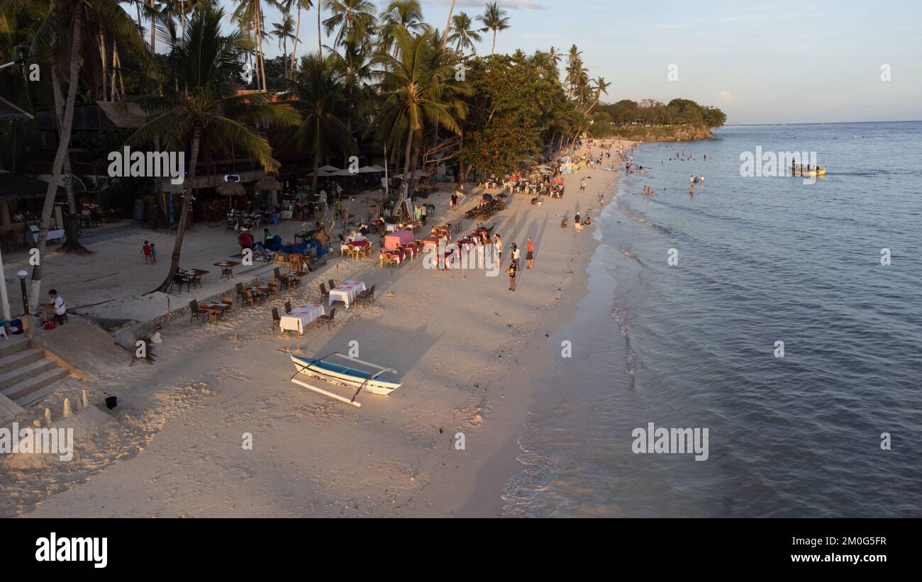 Alona Beach, Panglao, Bohol, Philippines Stock Photo - Alamy