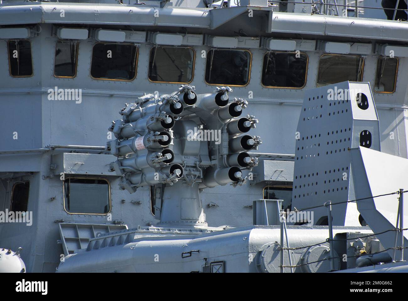 Kanagawa Prefecture, Japan - April 14, 2007: Indian Navy RBU-6000 ...