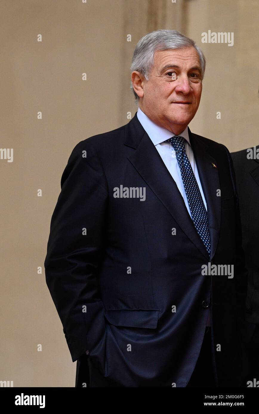 ROME, ITALY - DECEMBER 05: Italian Minister of Foreign Affairs and ...