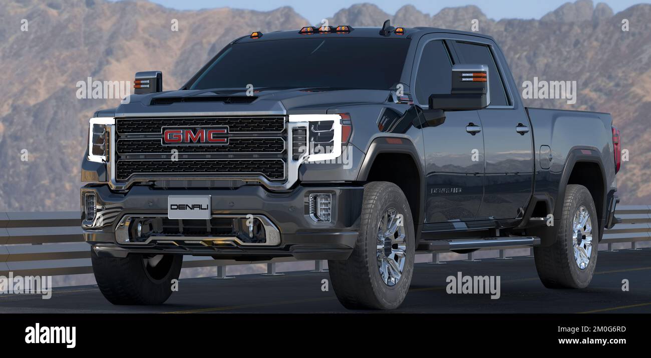 GMC Sierra HD Denali Stock Photo - Alamy