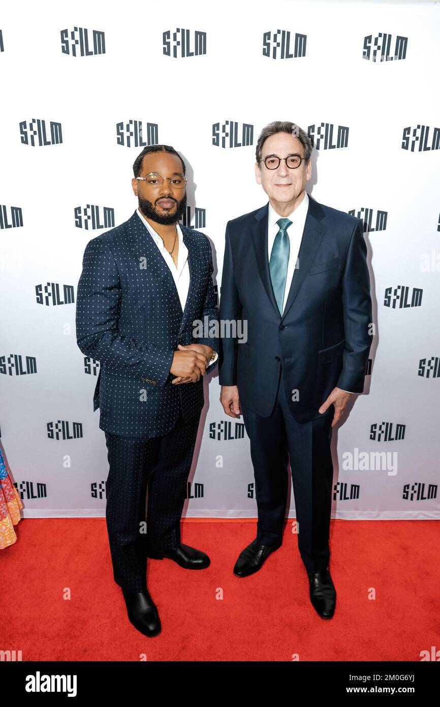 Ryan Coogler and Fred Levin walk the red carpet arrivals at the 2022 ...