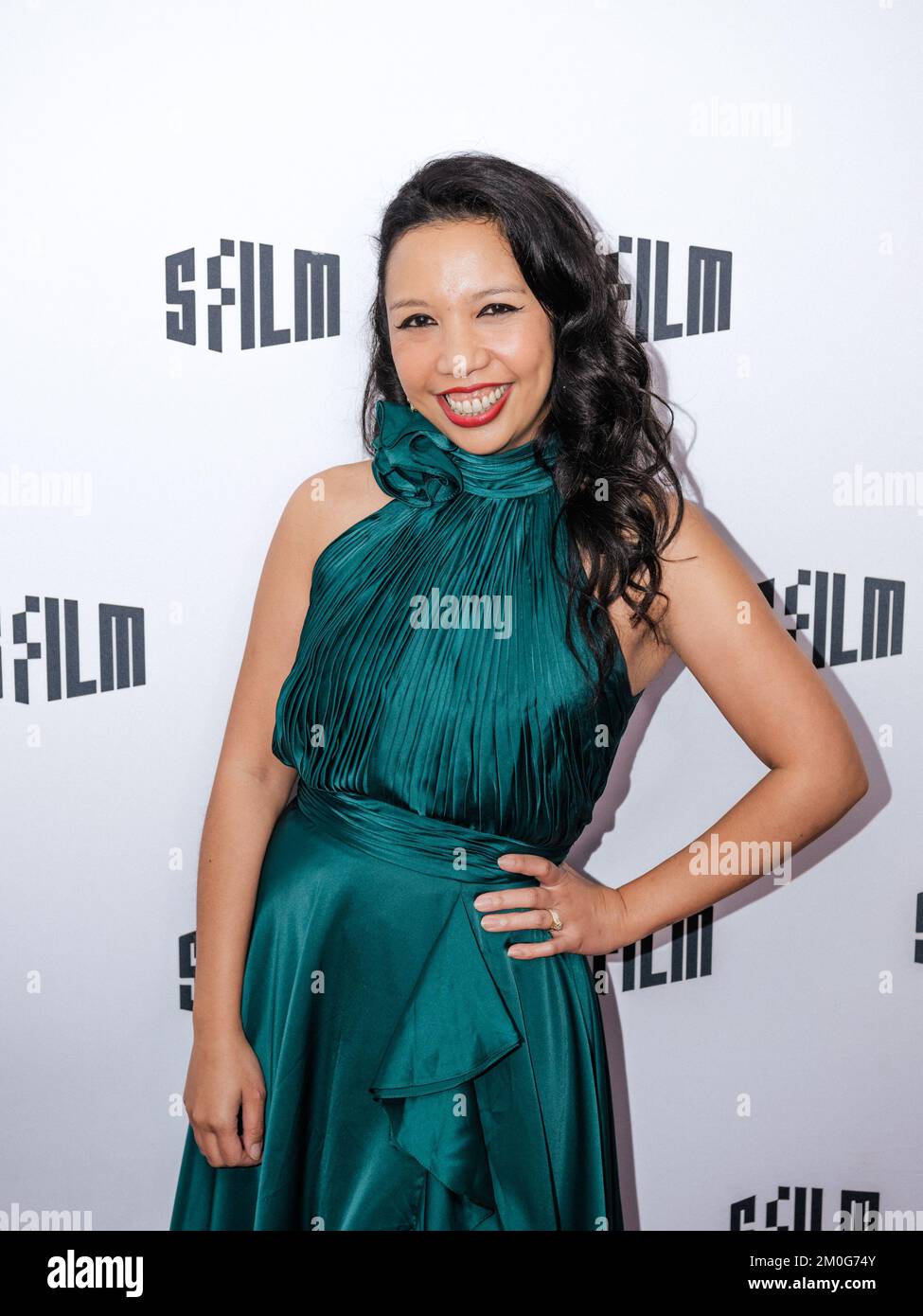 Mariecar Mendoza walks the red carpet arrivals at the 2022 SFFILM Award ...