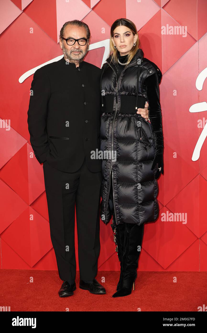 Remo Ruffini, Bianca Brandolini D'Adda attends the British Fashion ...