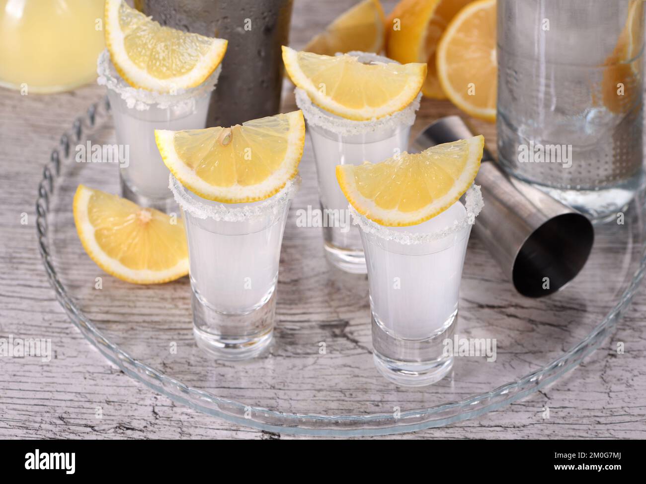 Freshly squeezed lemon juice paired with vodka offers a sophisticated ...