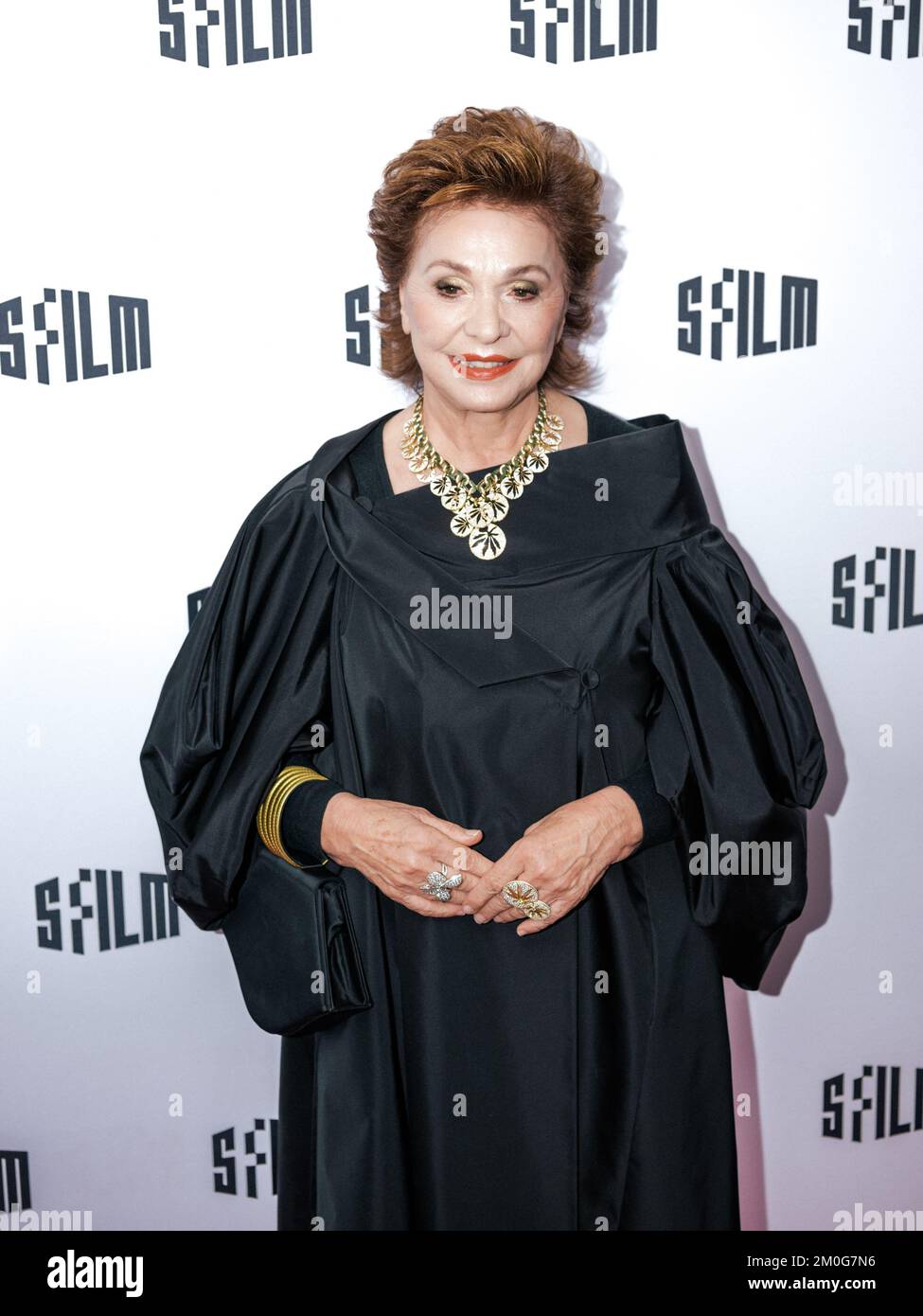 Maria Manetti Shrem walks the red carpet arrivals at the 2022 SFFILM ...