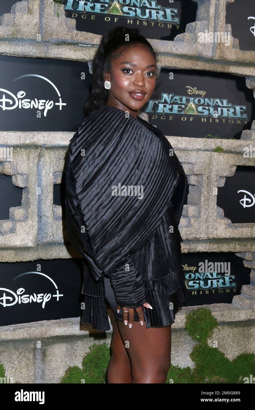 Zuri Reed at the National Treasure - Edge Of History Disney+ Original ...