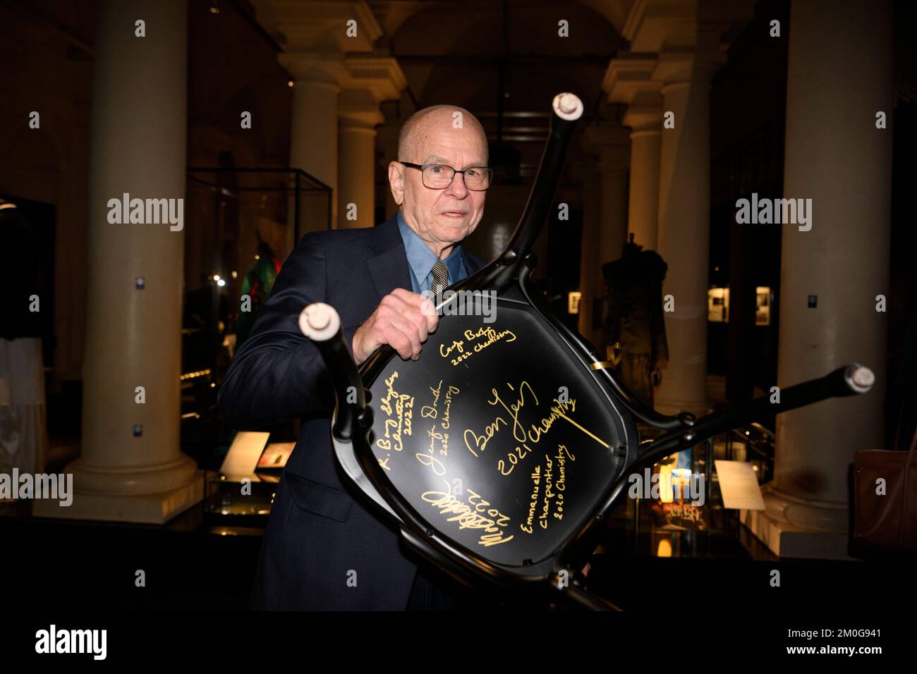 Stockholm, Sweden on Dec. 06, 2022. Nobel laureate in Chemistry 2022 K ...