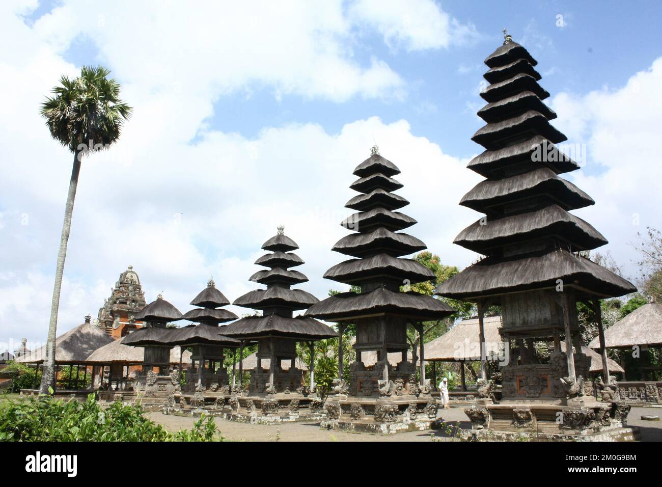 Visiting one of the Balinese temples in Bali, Indonesia Stock Photo - Alamy